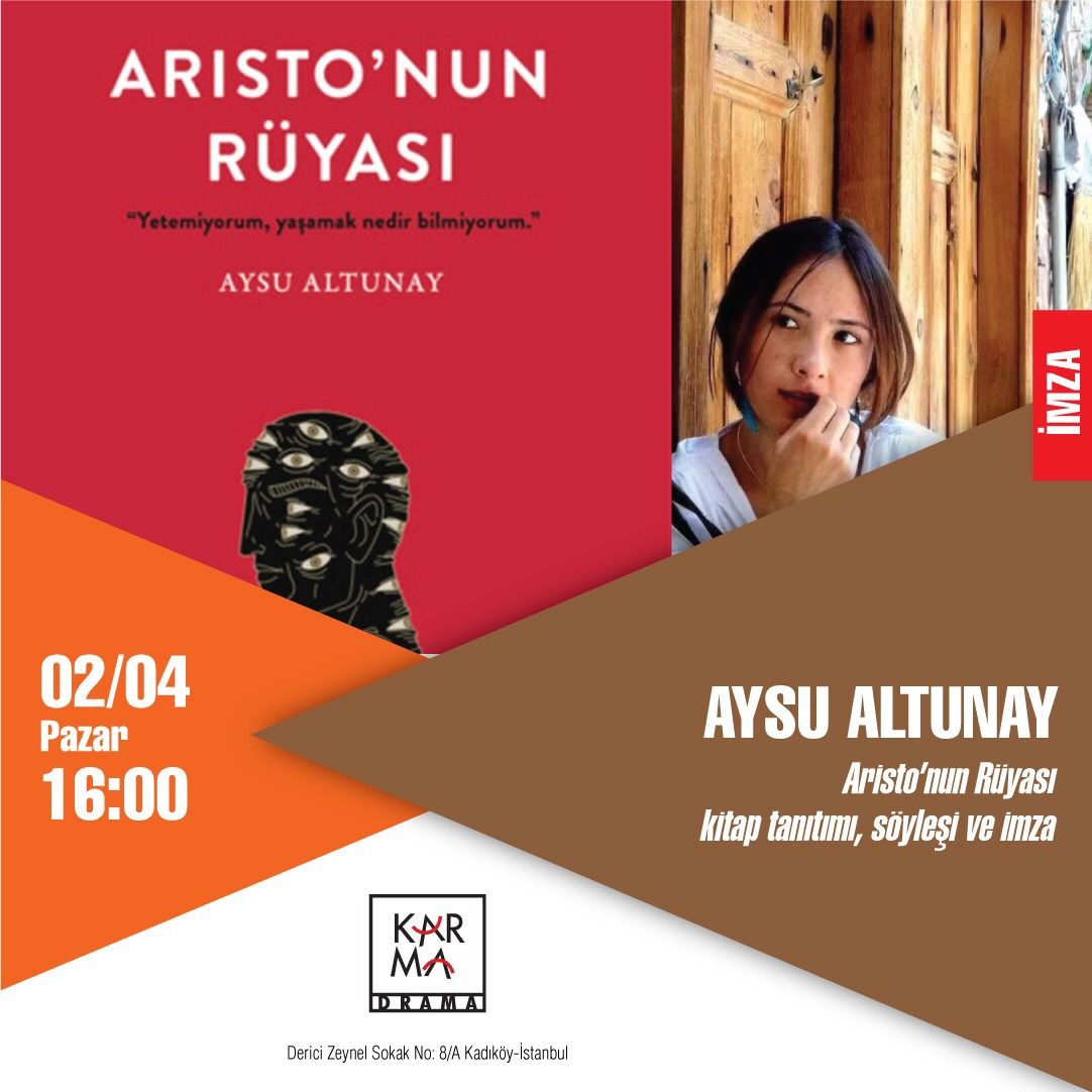 Aysu Altunay 2 Nisan’da okurlarıyla buluşuyor | Edebiyat Haber