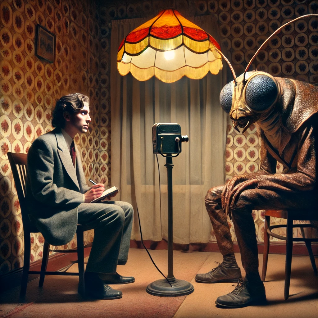 Kafka’nın “Dönüşüm”ündeki Gregor Samsa ile röportaj | Sinem Uğurlar ...